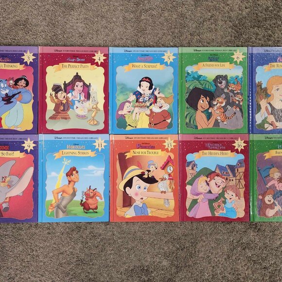 Other | Disneys Storytime Treasures Library Book Collection Set 3 4 5 6 ...